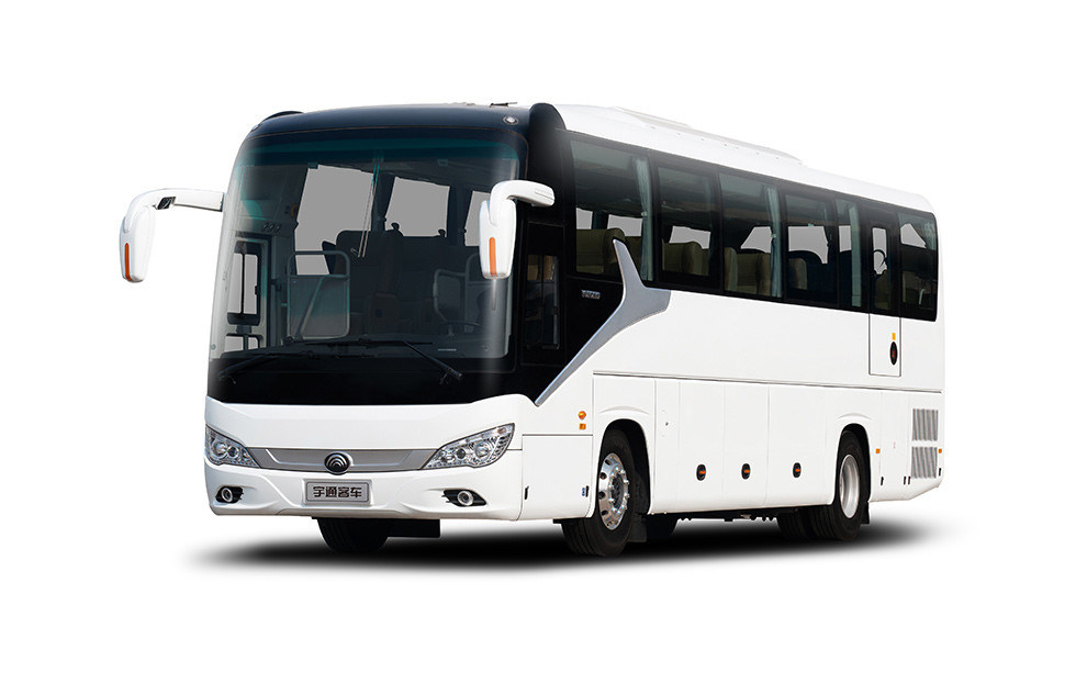 55 Seats Used YUTONG Bus White Luxury Seats 100km/H Max Speed With ...