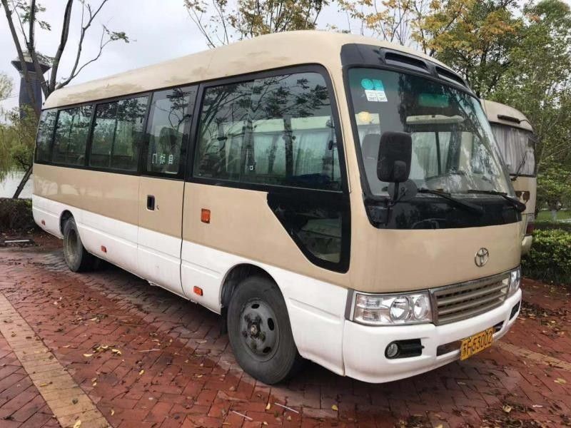 2010 Year Used Toyota Coaster 15B Diesel Engine With 23 Seats CE Approval