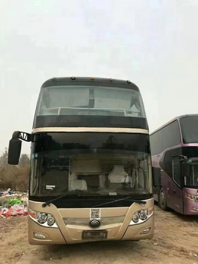 67 Seats Yutong Used Commercial Bus Two Layers 2015 Year ISO CCC CE ...